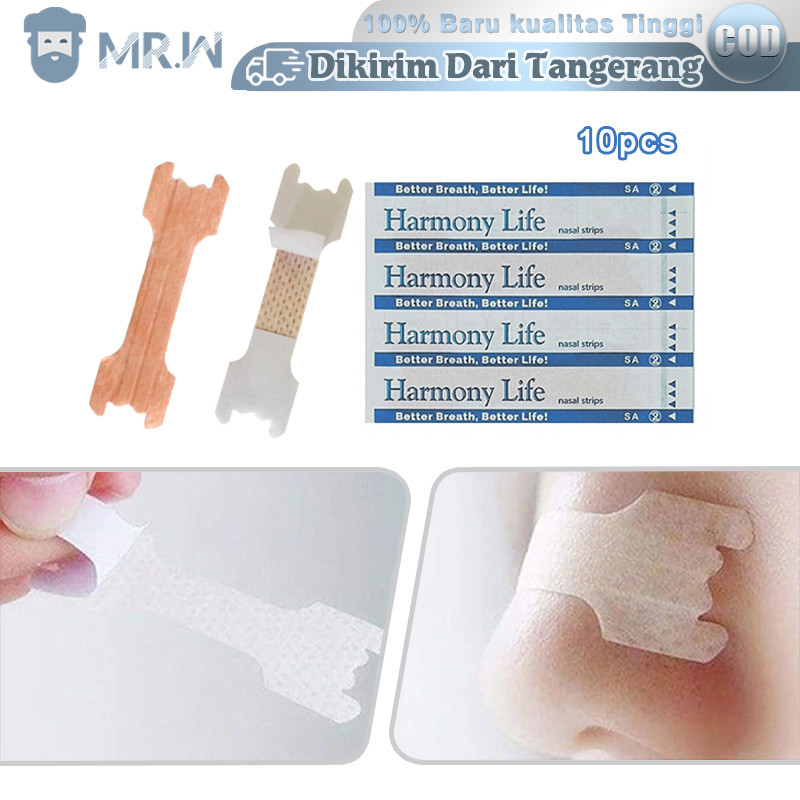 Jual Isi 10 Nassal Strip Nasal Strip Anti Dengkur Plester Hidung ...