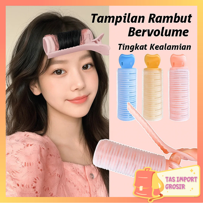 Jual Tas Import - F6640 Roll Rambut / Korean Hair Volume Rollers ...