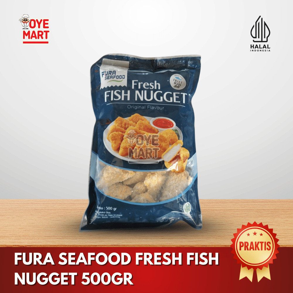Jual FURA SEAFOOD FRESH FISH NUGGET 500GR / NAGET IKAN | Shopee Indonesia