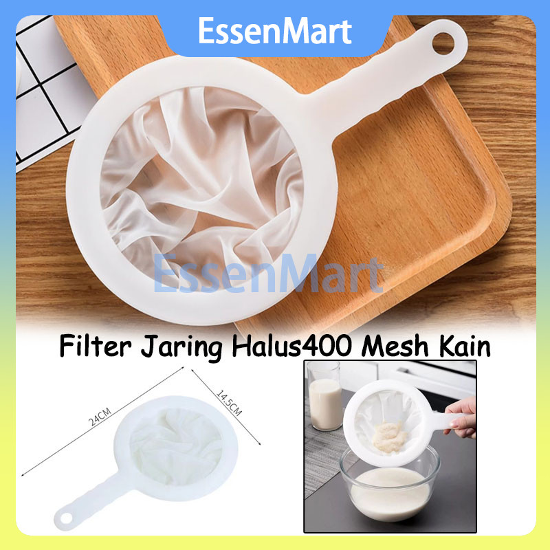 Jual Kain Peras Saringan Santan Susu Kedelai Nylon Food Filter Bag Mesh ...