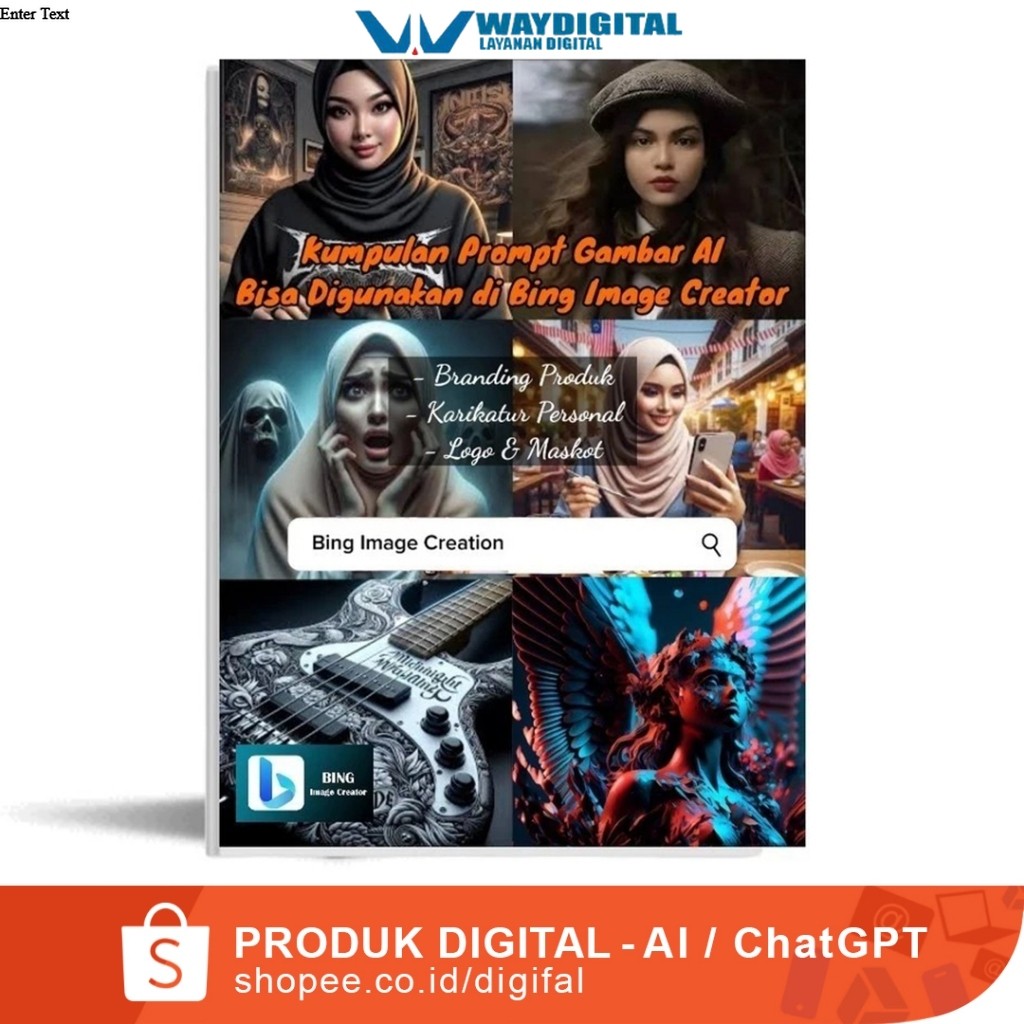 Jual Kumpulan Prompt Gambar AI Image Creator - Share Prompt Branding ...