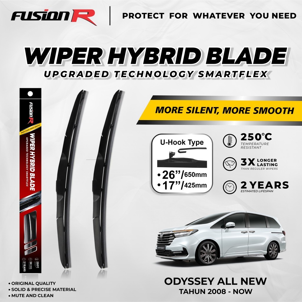 Honda Odyssey Wiper Blade Sizenull