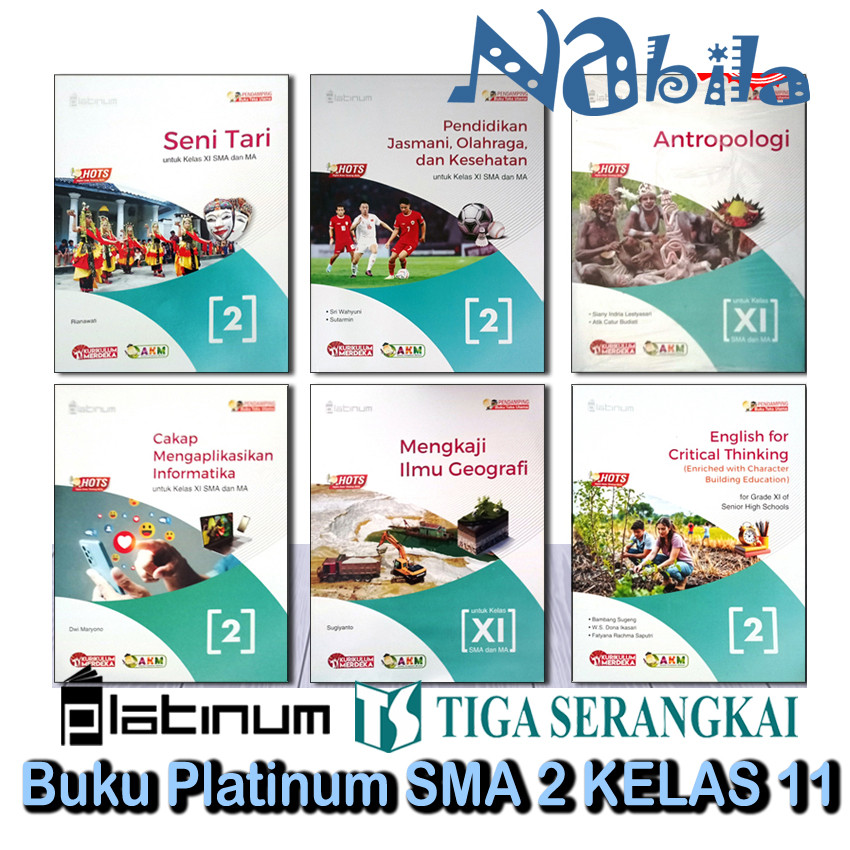 Jual Tiga Serangkai PLATINUM Buku Kelas 11 SMA/MA Kurikulum Merdeka | Shopee Indonesia