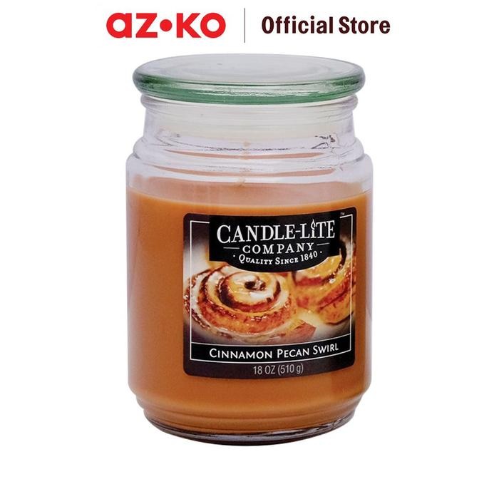 Jual AZKO Candle Lite 510 Gr Island Cinnamon Pecan Swirl Lilin ...