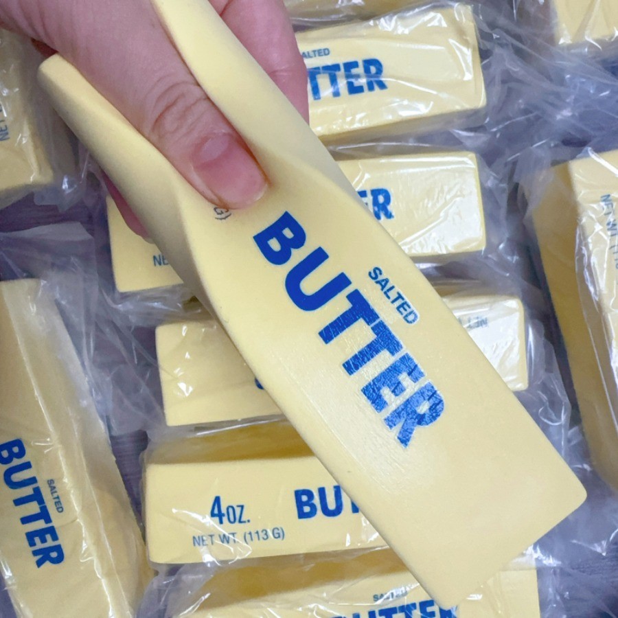 Jual Butter Stick Squeeze Toy Slow Rising Squishy Butter Bar Brick ...