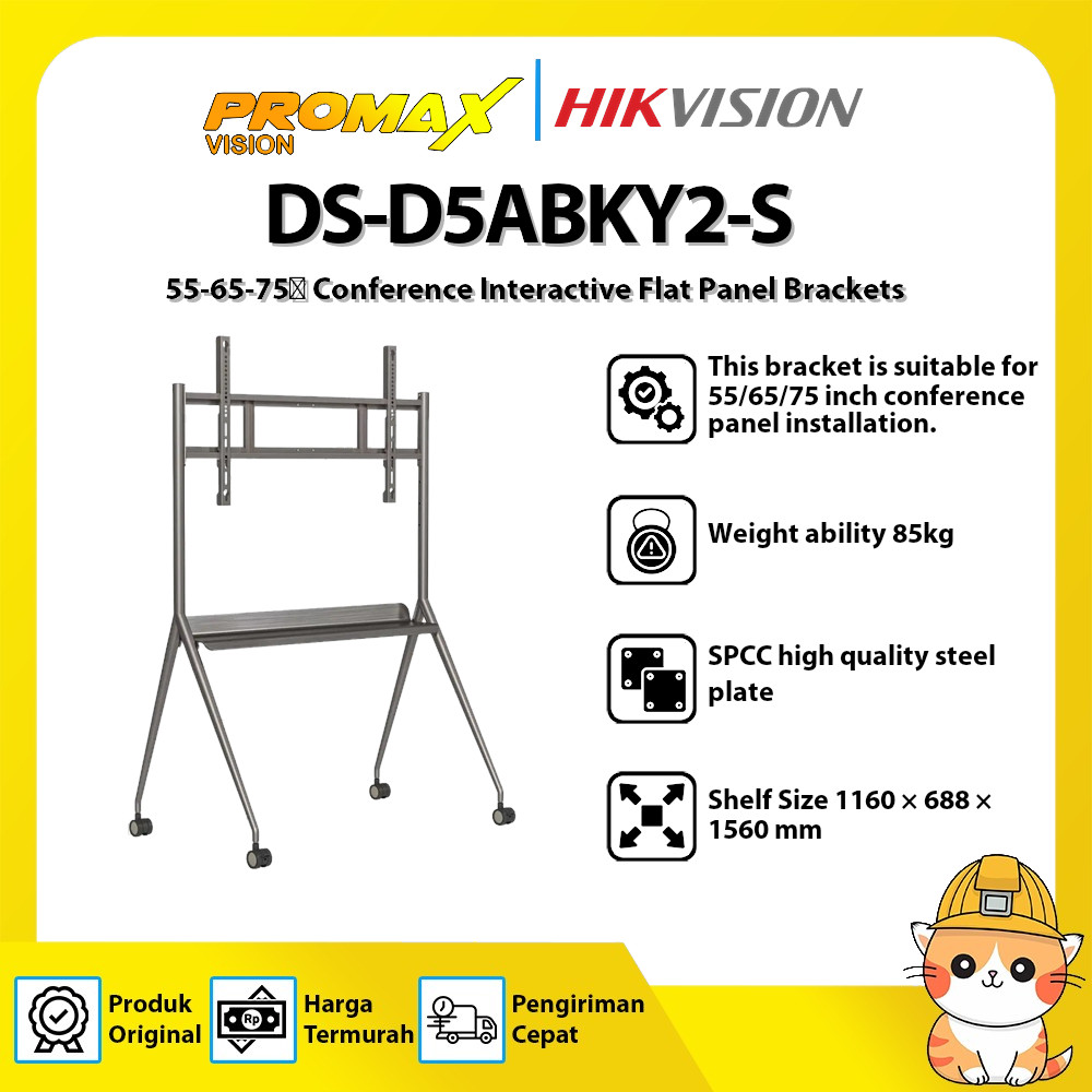 Jual HIKVISION DS-D5ABKY2-S 55-65-75″ CONFERENCE INTERACTIVE FLAT PANEL ...
