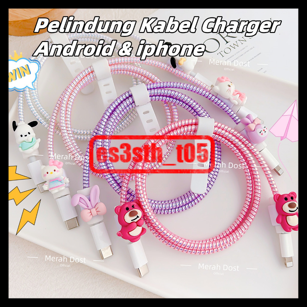 Jual Pelindung Kabel Charger Kabel Data Kawat Kabel Data HP Untuk ...