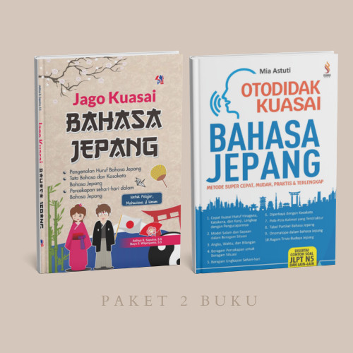 Jual Paket 2 Buku Bahasa Jepang Jago Kuasai Bahasa Jepang & Otodidak Kuasai Bahasa Jepang ...