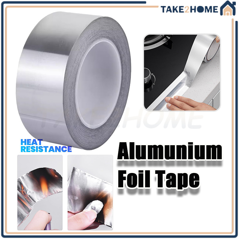 Jual lakban anti bocor aluminium foil tape/Tape Anti bocor Foil Aluminium/Lakban Anti Bocor ...