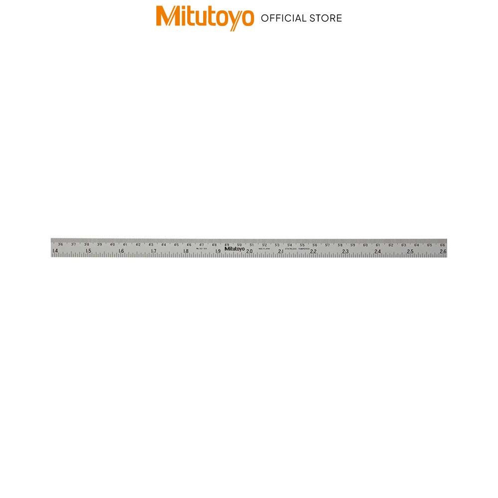 Jual Mitutoyo Penggaris Besi Semi Fleksibel 40 inci/1000 mm 182-309 ...