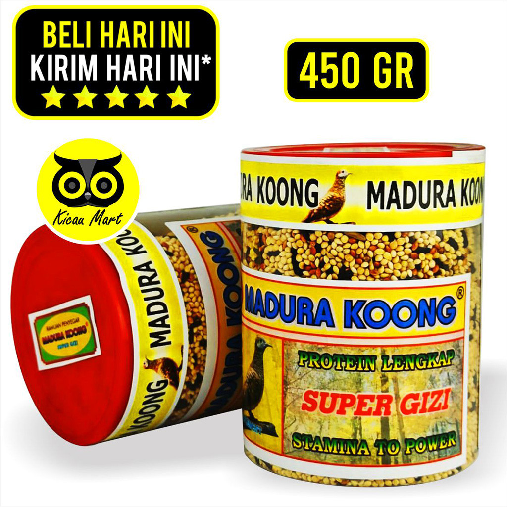 Jual KICAU MART PAKAN BURUNG PERKUTUT HARIAN MADURA KOONG KONG RACIKAN ...
