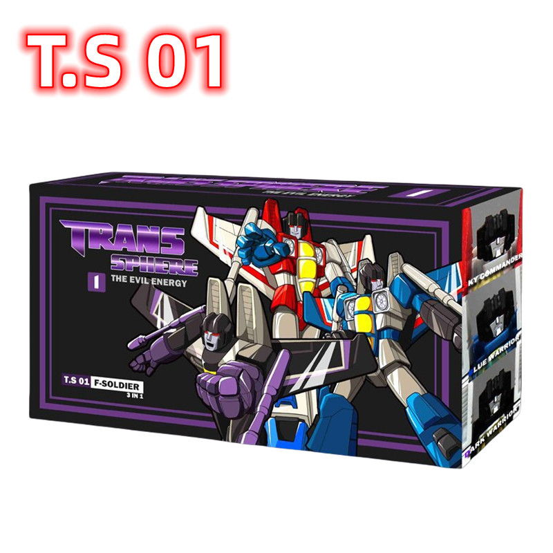 Jual 3Pcs/Box Transformation robot toy G1 cartoon Flight team ...