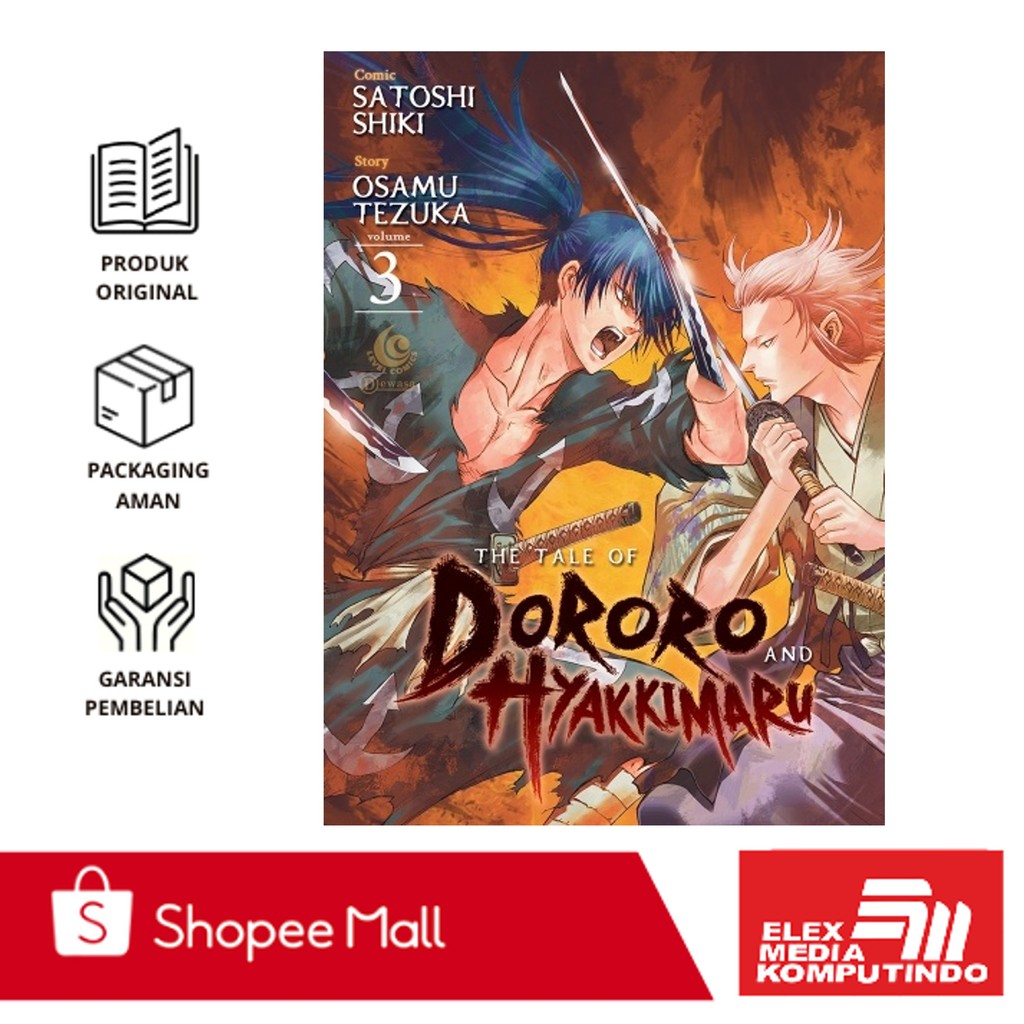 Jual ELEX - Level Comic: The Tale of Dororo and Hyakkimaru 03 (Shiki ...