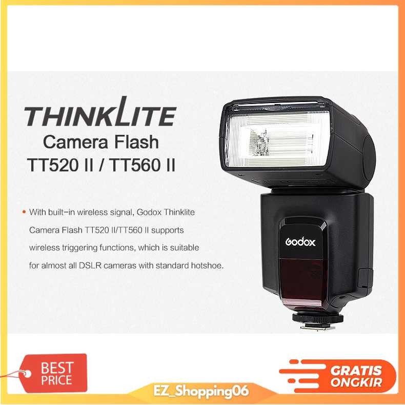 Jual Godox Thinklite Camera Flash with Remote and Transmitter DSLR ...