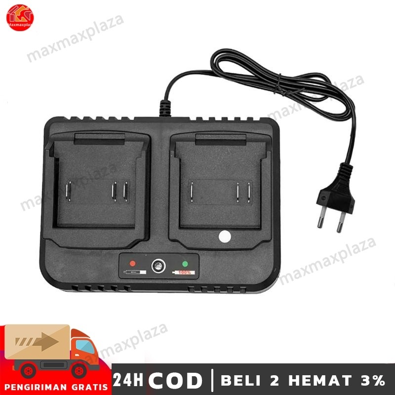 Jual Charger Bor 21V 48V 99V Fast Charger Adaptor Casan Cas Baterai ...