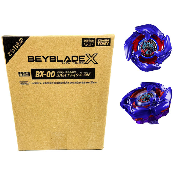 Jual Original TAKARA TOMY Beyblade X Booster BX-00 Cobalt Drake 4-60F ...
