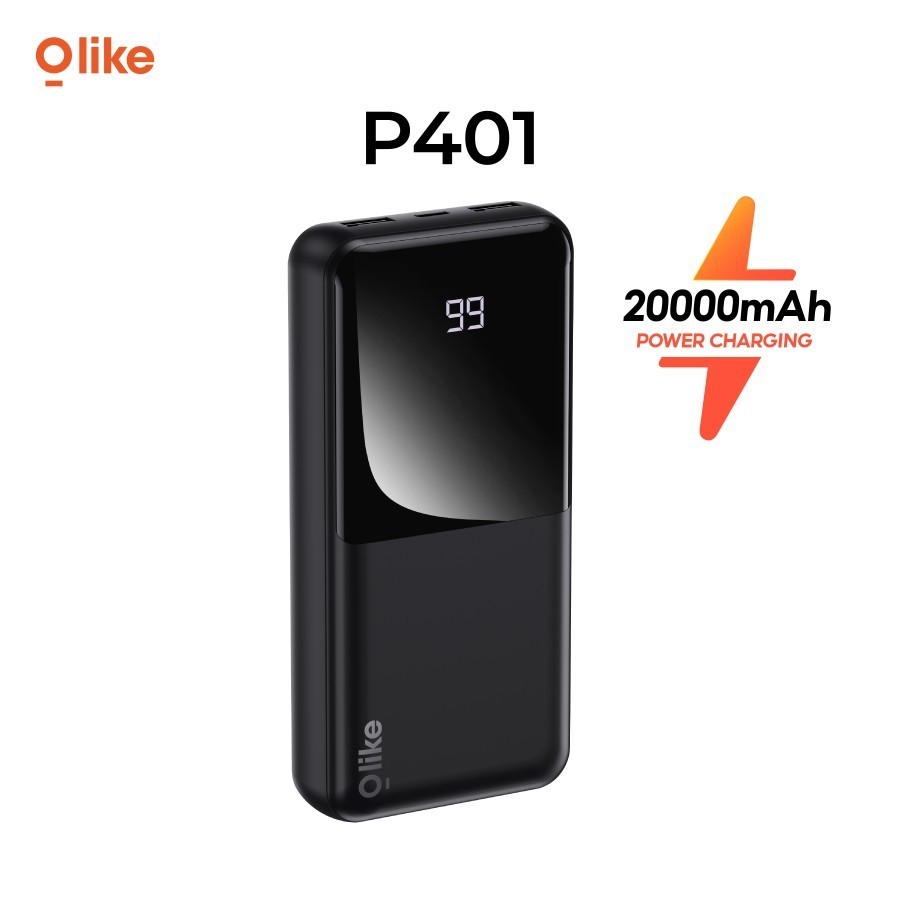 Jual OLIKE POWERBANK 20000MAH SMART PROTECTION SAFETY FLIGHT P401 ...