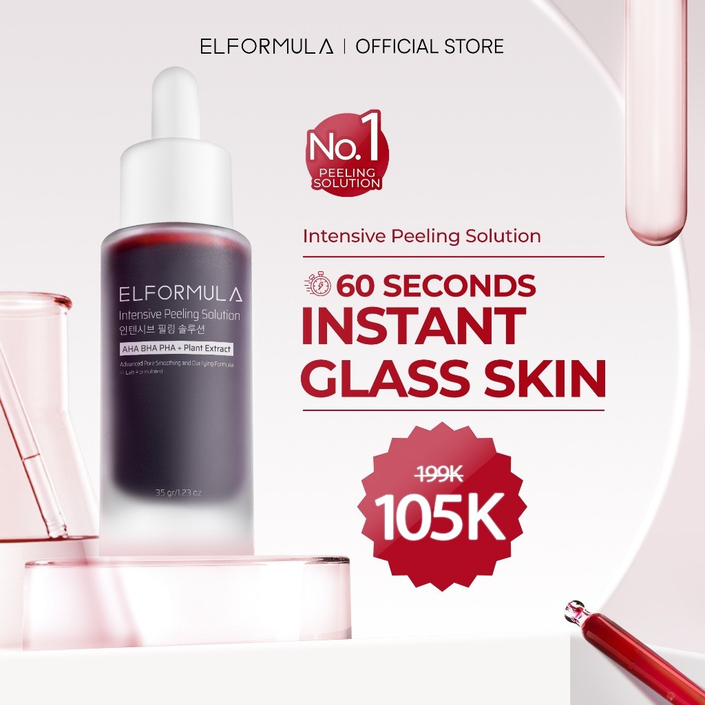 Jual [Limited Stock] ELFORMULA Intensive Peeling Solution - Peeling ...