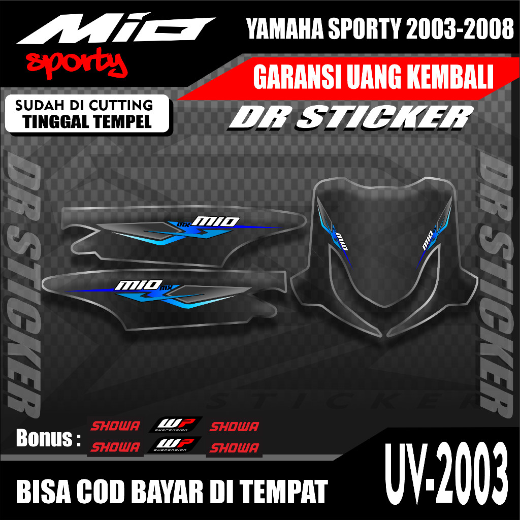 Jual Striping MIO SPORTY/SMILE - Stiker MIO SPORTY List Variasi Motor ...