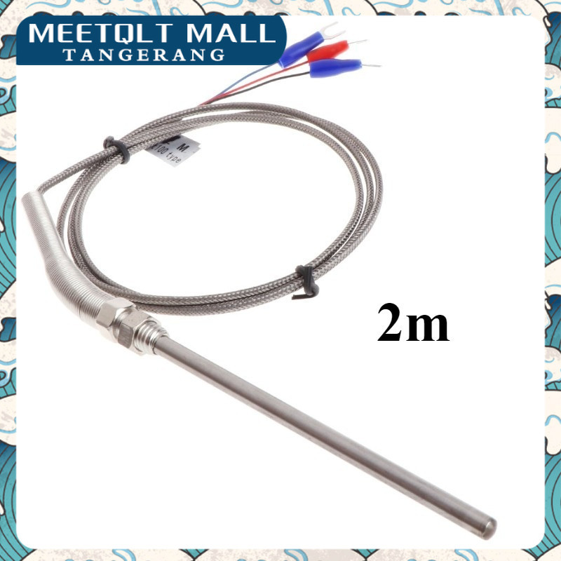 Jual Kabel Thermocouple Tipe K 2 Meter Sensor Pengukur Suhu Presisi ...