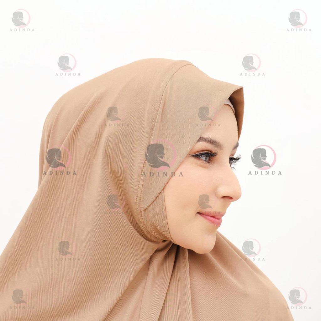 Jual Hijab Dagu Malaysia Jumbo L I Jilbab Instan Malaysia Spandex Jersey Premium | Shopee Indonesia