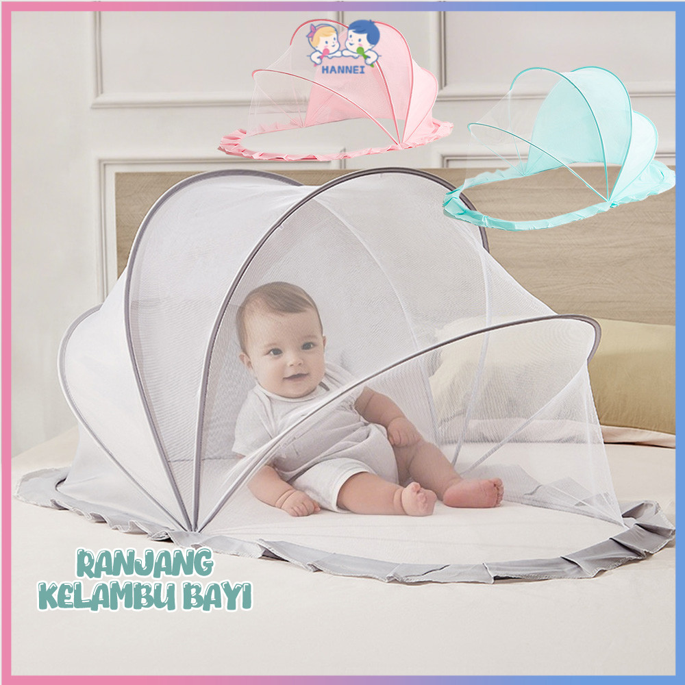 Jual Hannei Kelambu Lipat Bayi Yurt Penutup Nyamuk Portable Ranjang ...