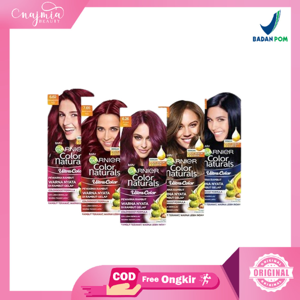 Jual Najmia 2 (Beli 2 lbh murah) Garnier Hair Colour Naturals Ultra ...