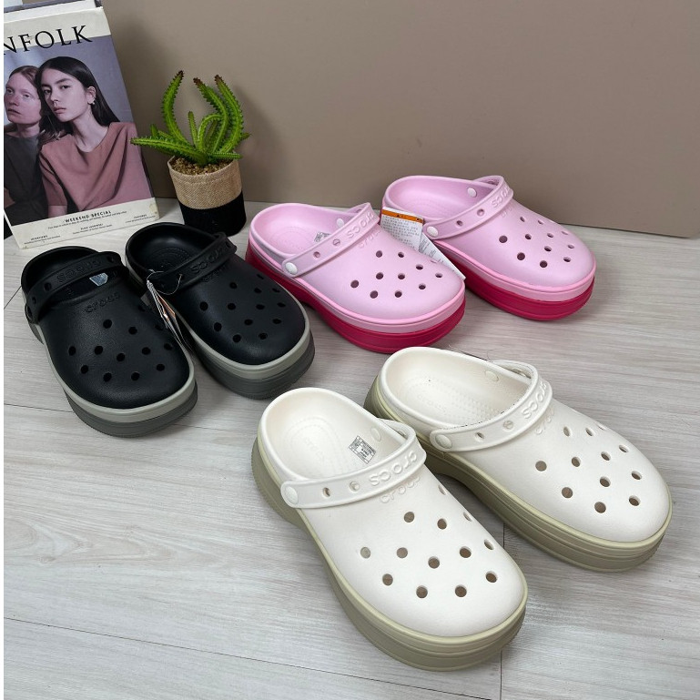 Jual CROCS Sandal Wanita Terbaru 2025 Kekinian Sendal Slip On Viral ...
