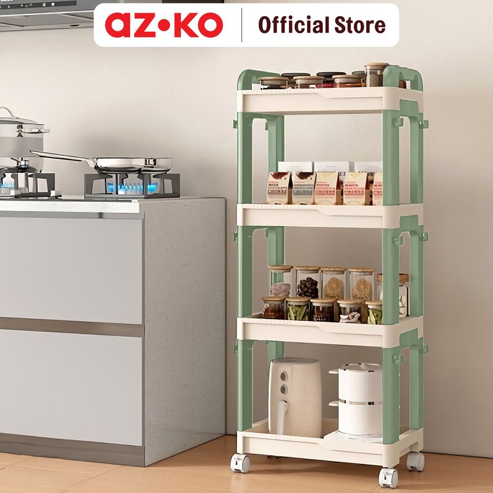 Jual AZKO Stora Flimsy Rak Troli Tempat Penyimpanan Multifungsi Storage ...