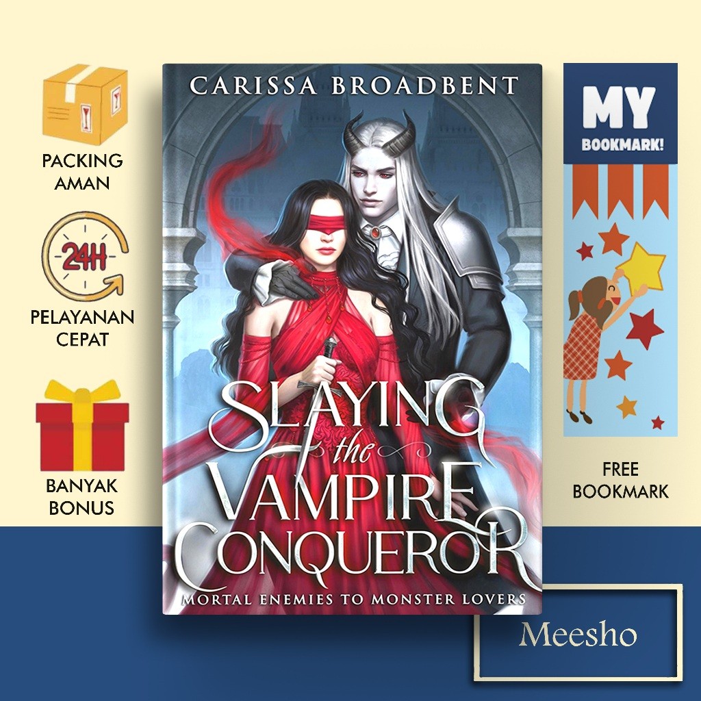 Jual Slaying the Vampire Conqueror by Carissa Broadbent (English ...