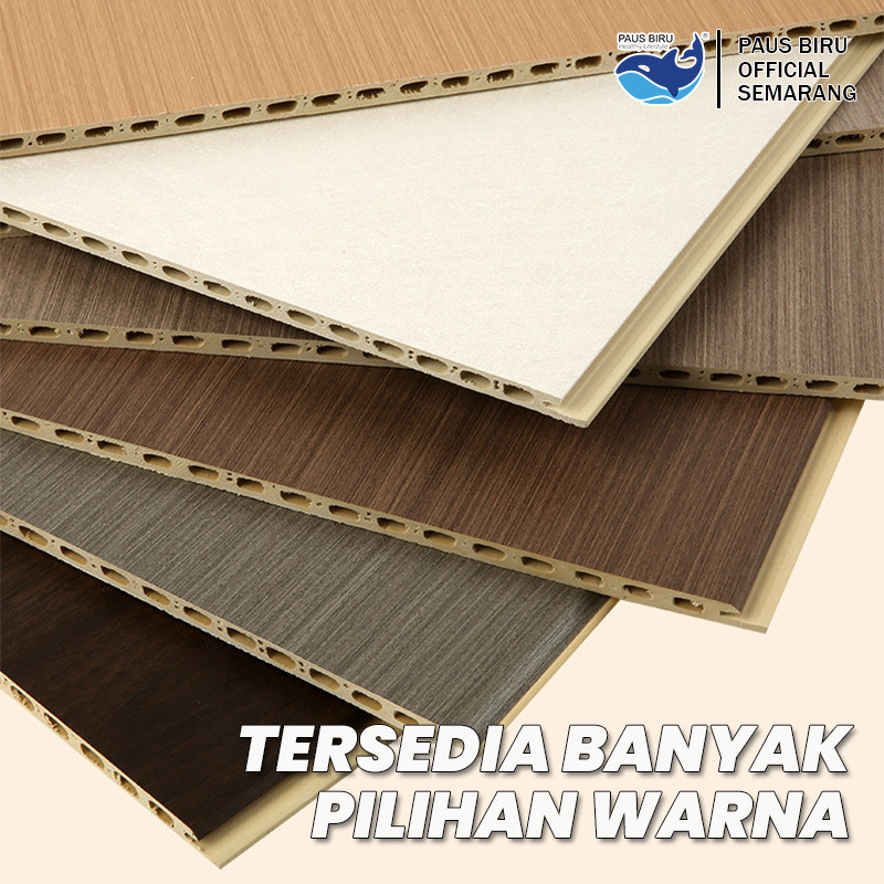 Jual Paus Biru - Wallboard PVC 40 x 290cm Wall Panel WPC Premium ...