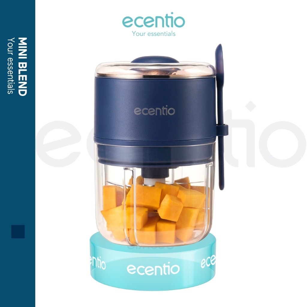 Jual ecentio Food Chopper Multifungsi 400ml mini blender Penghalus ...