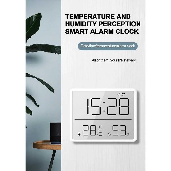 Jual Jam Digital LED 8218 – Alarm Multifungsi dengan Sensor Suhu ...