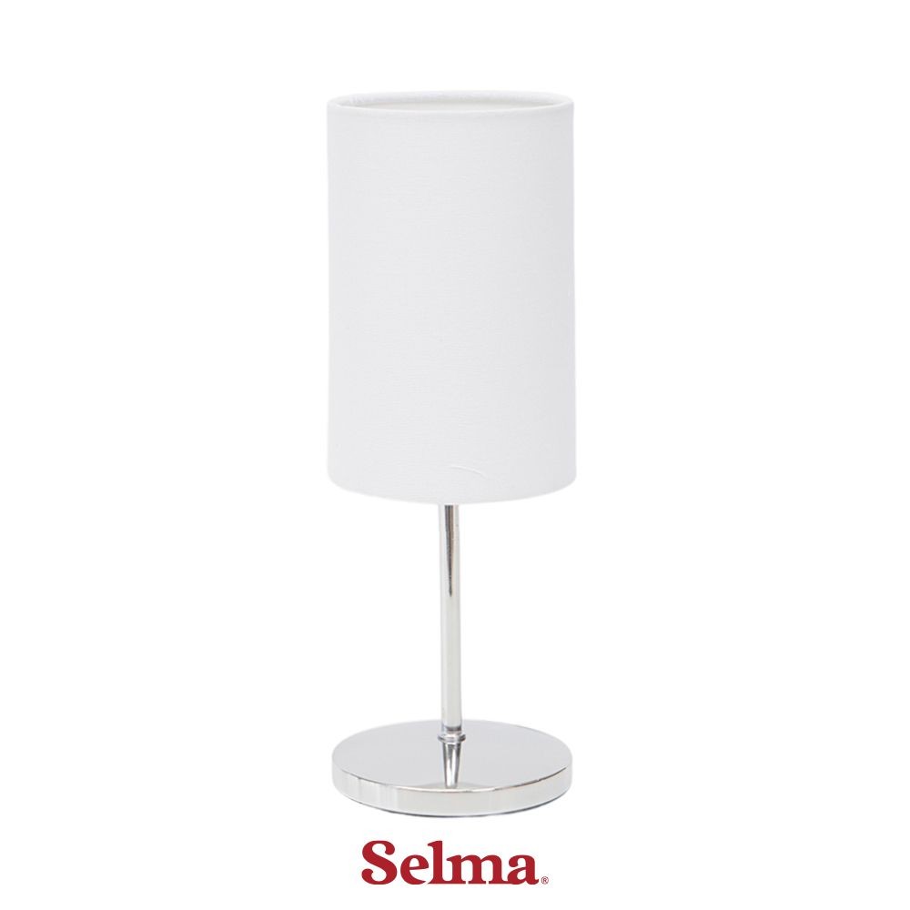 Jual Selma Informa Febri Lampu Meja Chrome - Putih Table Lamp Lampu ...