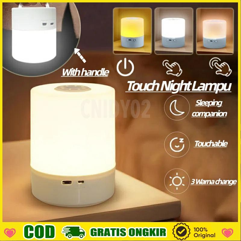Jual 【COD】Lampu Tidur Dengan Tiga Suhu Warna Lampu Tidur Yang Dapat ...