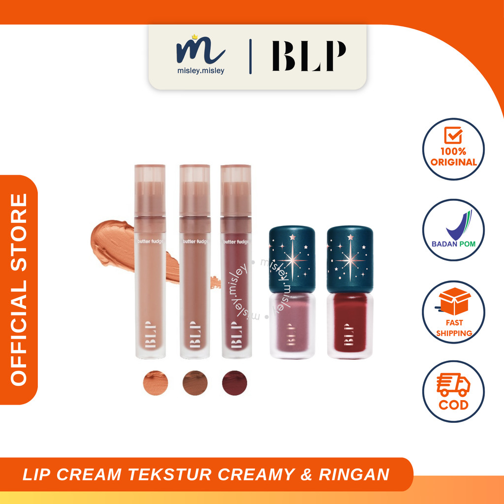 Jual MISLEY - BLP Lip Coat | BLP Lip Cloud - Lip Cream - Butter Fudge ...