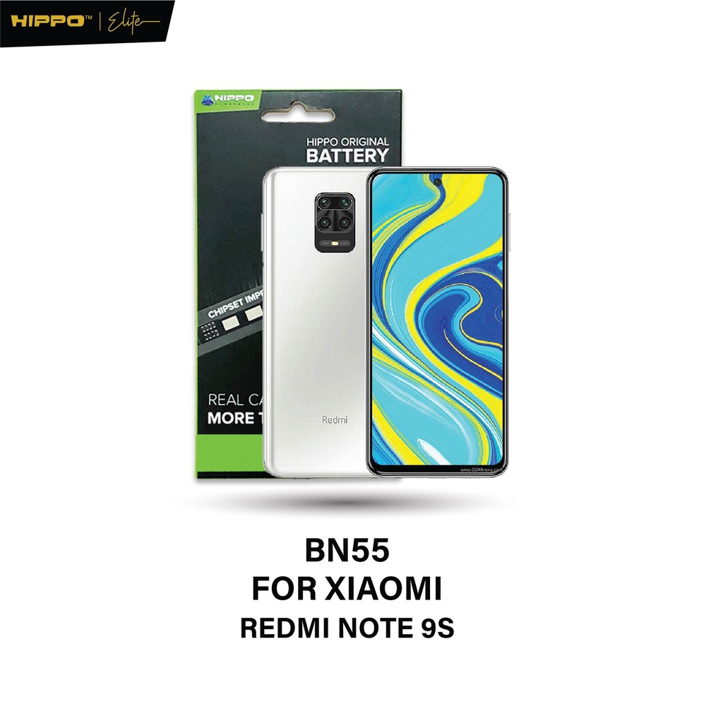 Jual Hippo Baterai Xiaomi BN55 Redmi Note 9S 5000mAh Battery Batere ...