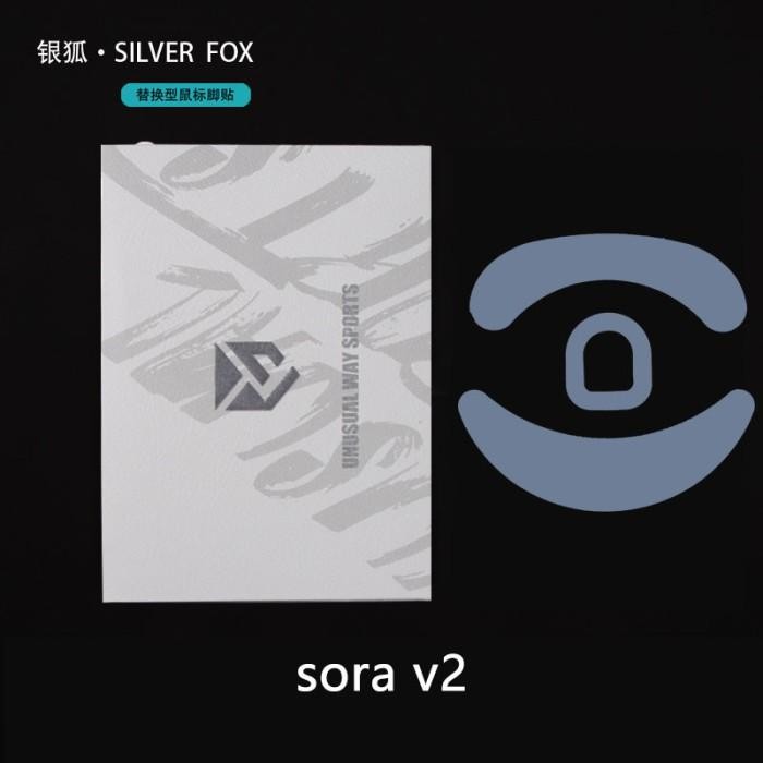 Jual Unusual Way Sports Silver Fox Ninjutso Sora V2 Mouse Feet / Mouse ...