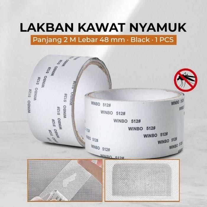 Jual PLGI Lakban Kawat Nyamuk Tambalan Jendela Window Repair Tape ...