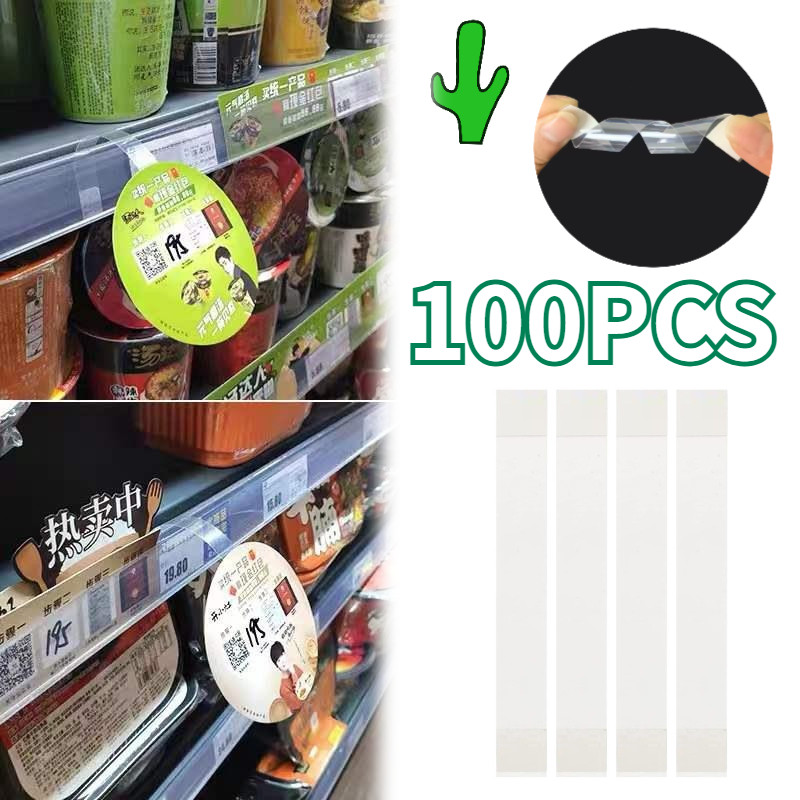 Jual 100pcs Wobbler Promosi Promo Card Mika Label Harga Rak Plastik ...