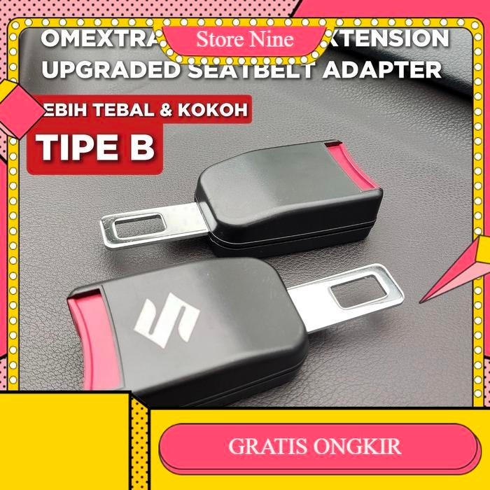 Jual 【SNINE9】SALE!! Omextra Seat Belt Buckle Sabuk Seat Belt Extension ...