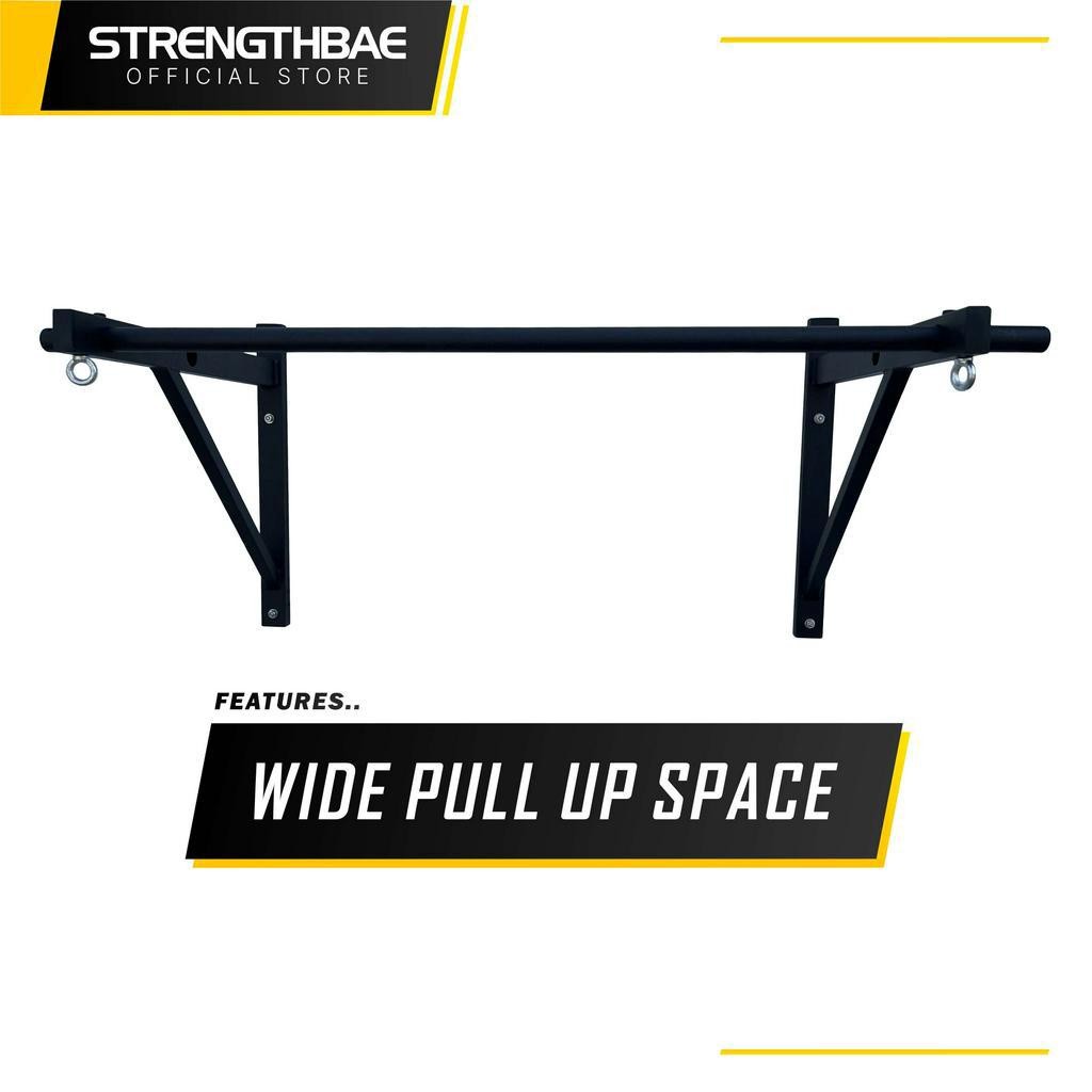 Jual Wall Mount Pull Up Bar STRENGTHBAE Pullup Wall Mounted Dinding ...