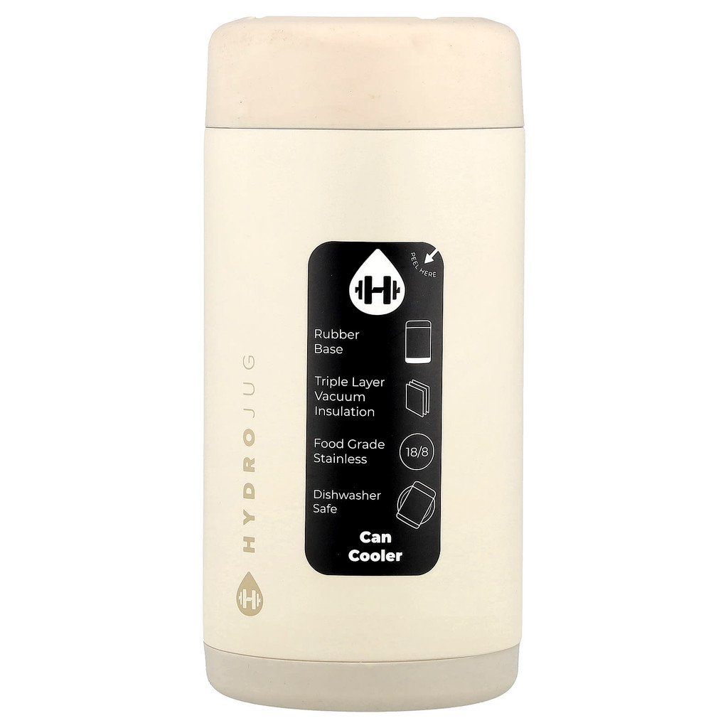 Jual HydroJug, Slim Can Cooler, Cream, 12 oz | Shopee Indonesia