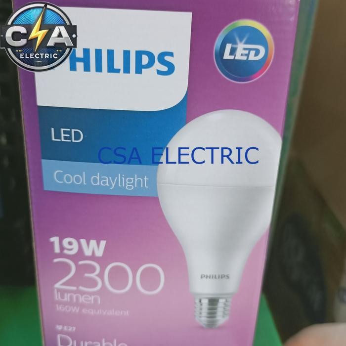 Jual led bulb 19 watt cool daylight philips | Shopee Indonesia