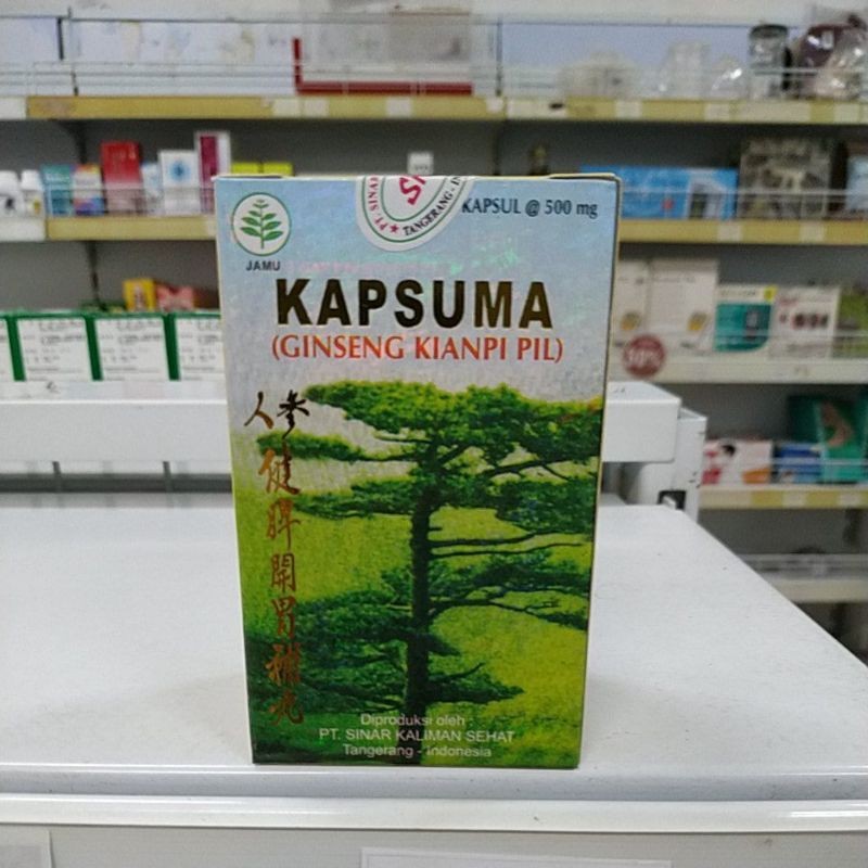 Jual Promo Super 6.6 Kapsuma Ginsengi Pil 60 kapsul | Shopee Indonesia