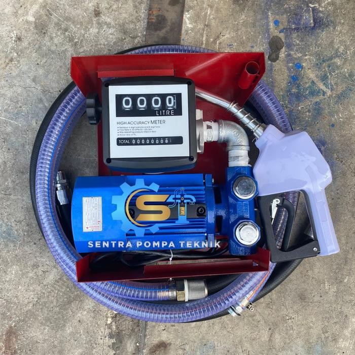Jual Flow meter BBM Pompa Bensin/Solar/Minyak Explosion Proof 80LPM ...
