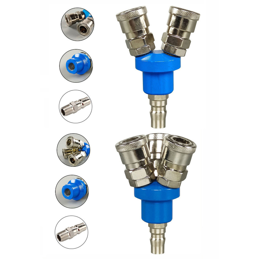 Jual SET Coupler Cabang Quick Coupler 2 & 3 Kopler Cabang Kompresor 2 ...