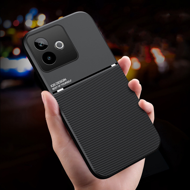 Jual Untuk Realme GT 7T Case Kasar Berpola Kulit Silikon Lembut Magnetik Untuk Casing Telepon ...