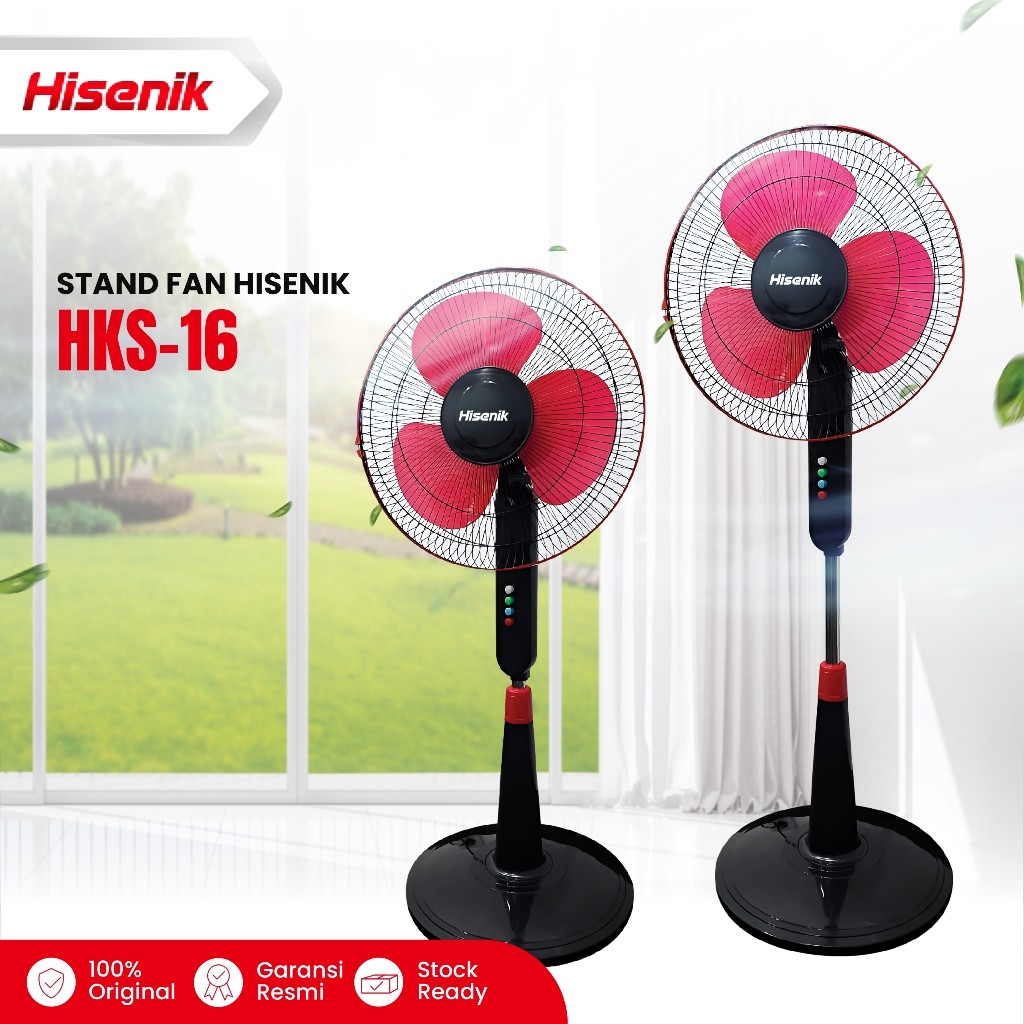 Jual HISENIK Kipas Angin Berdiri 16 Inch HKS 16 / Standfan - Garansi 1 ...