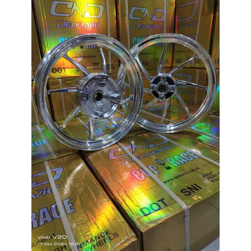 Jual Delkevic Velg/Pelak M8 Star NMAX Old / NMAX New/Aerox /PCX 160 ...